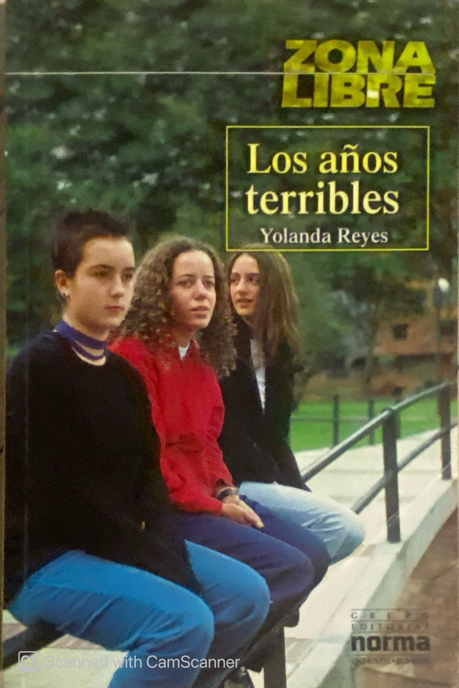 Libro Los años terribles de Yolanda Reyes – Libros.ccs