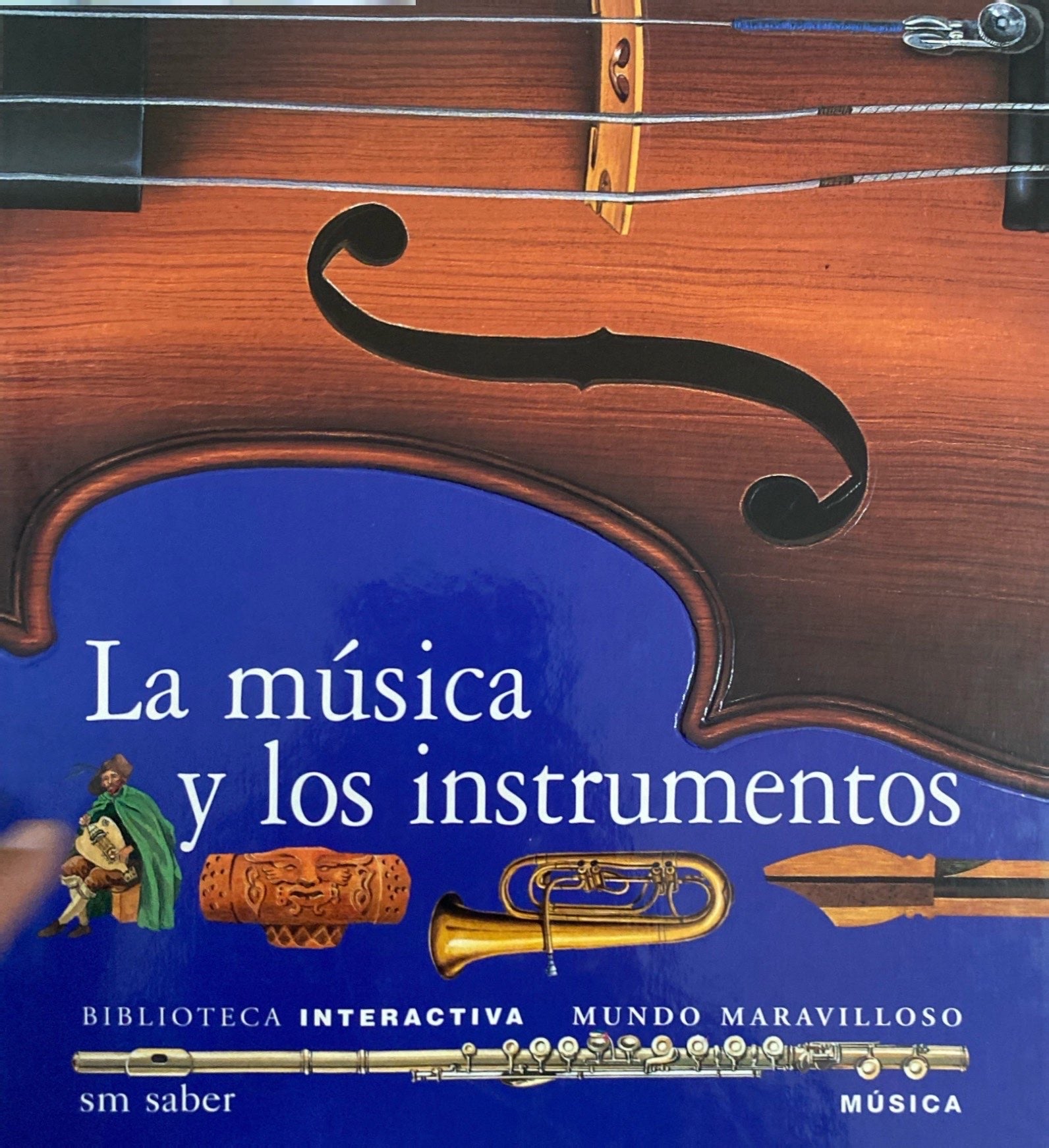 Libro La música y los instrumentos de Biblioteca Interactiva – Libros.ccs