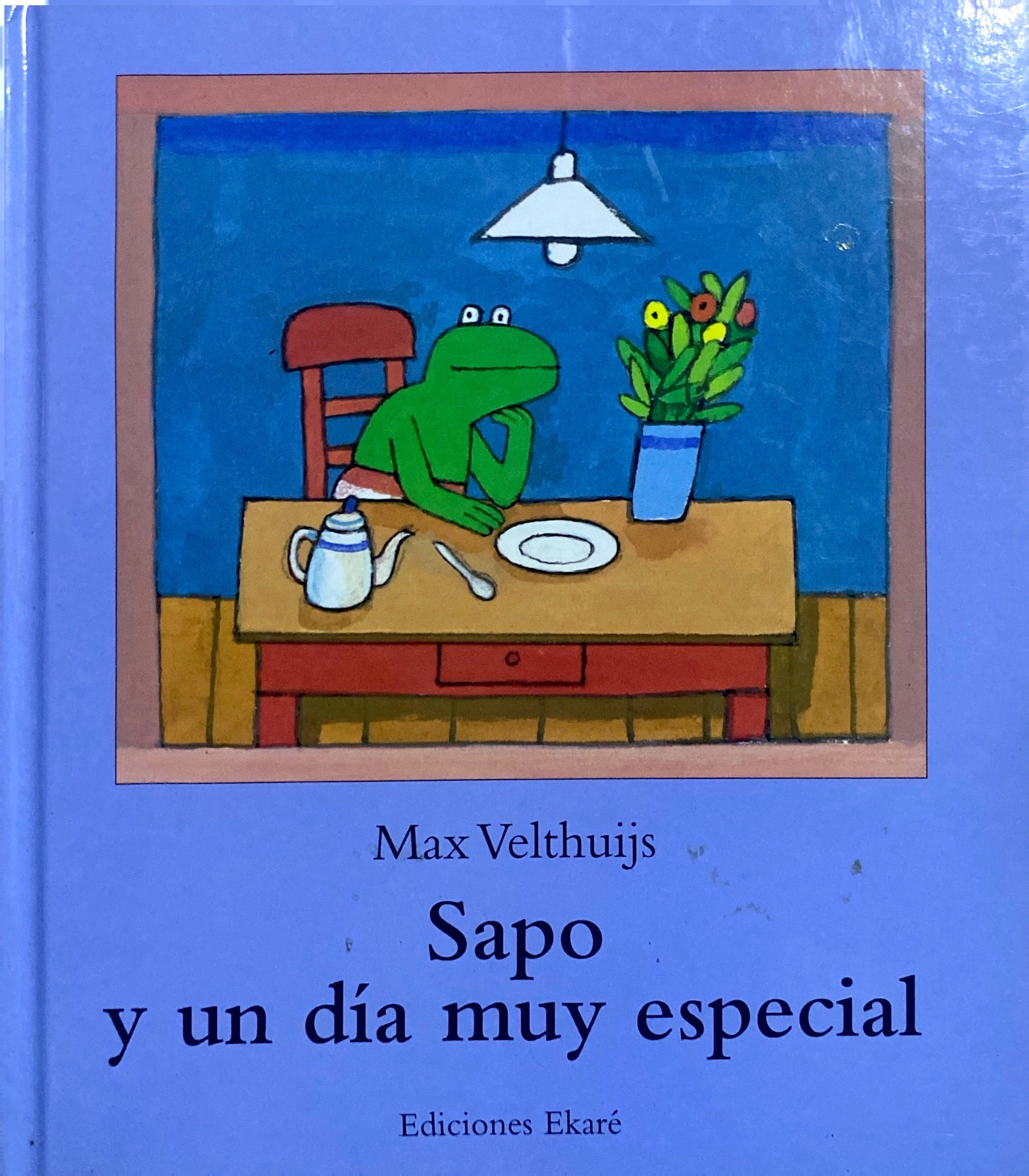 Libro Sapo y un día muy especial de Ediciones Ekaré – Libros.ccs