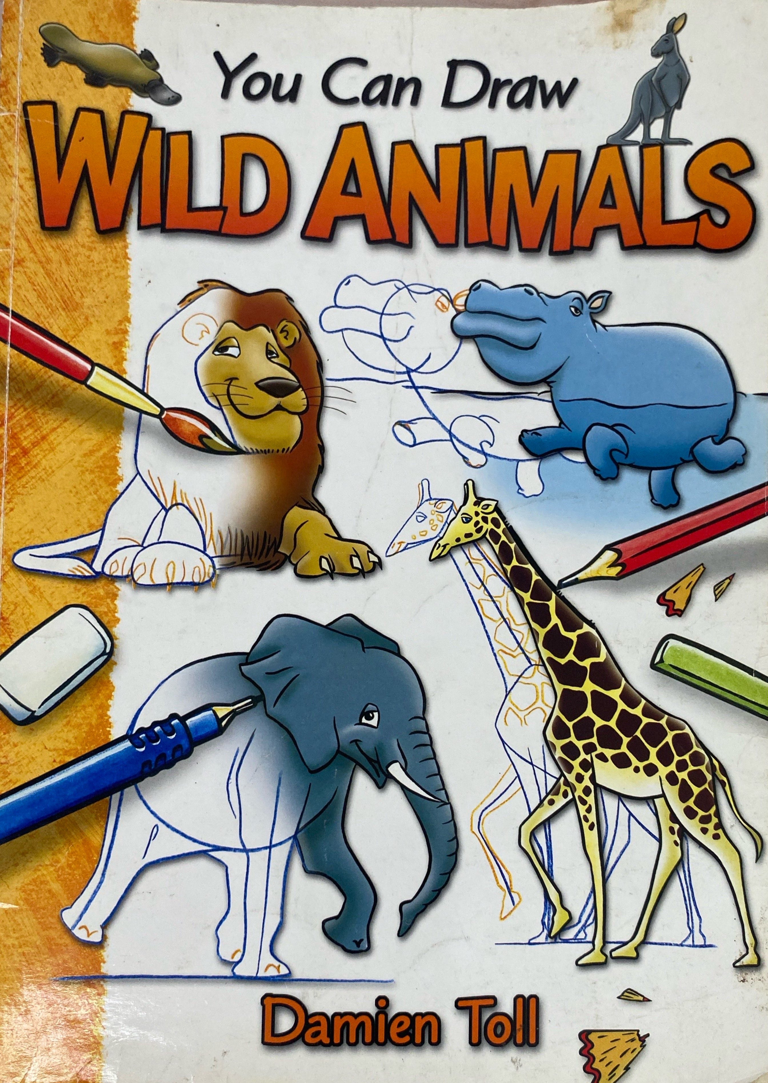 Libro You can draw Wild Animals – Libros.ccs