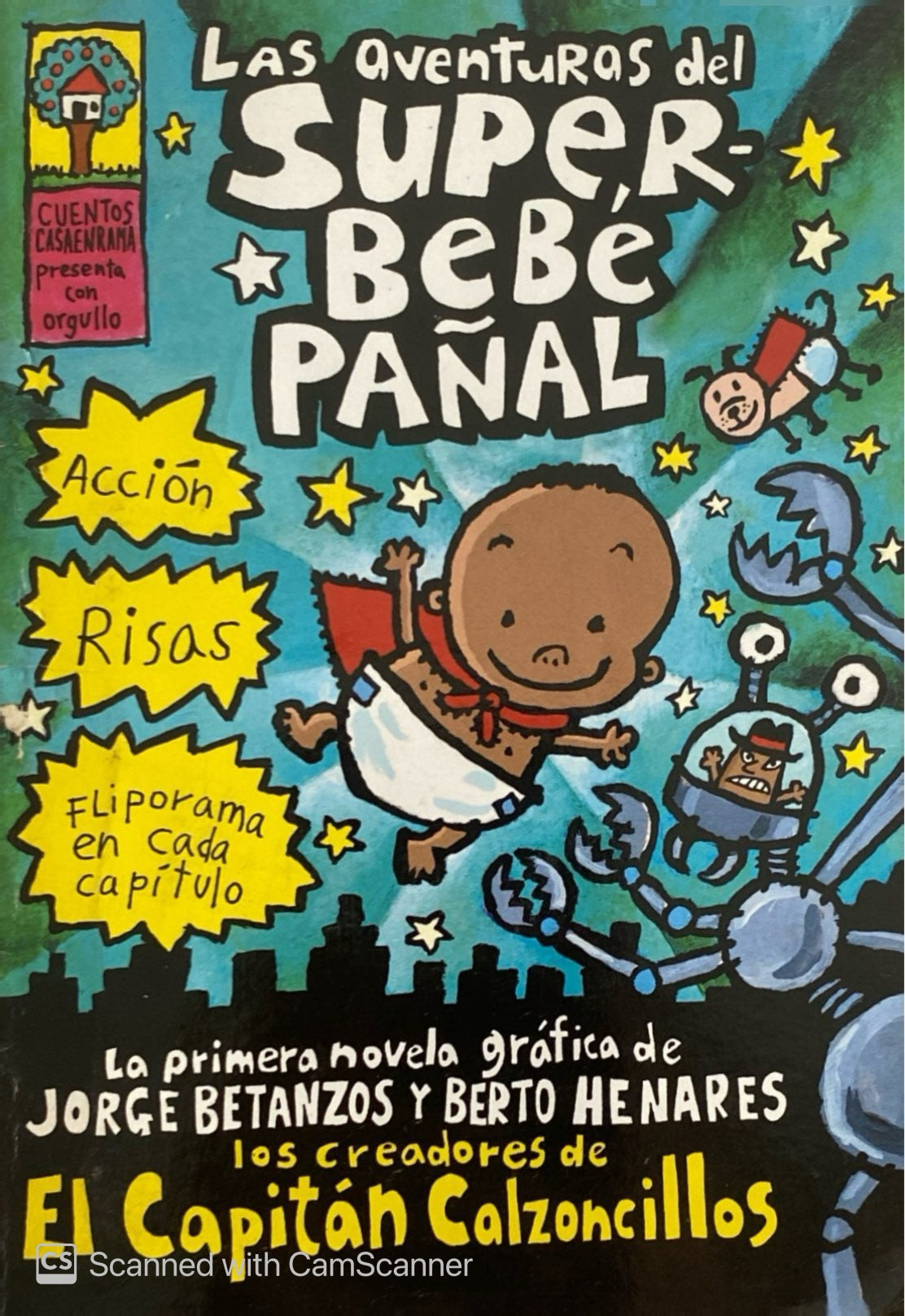 Libro Las aventuras del super bebé pañal – Libros.ccs
