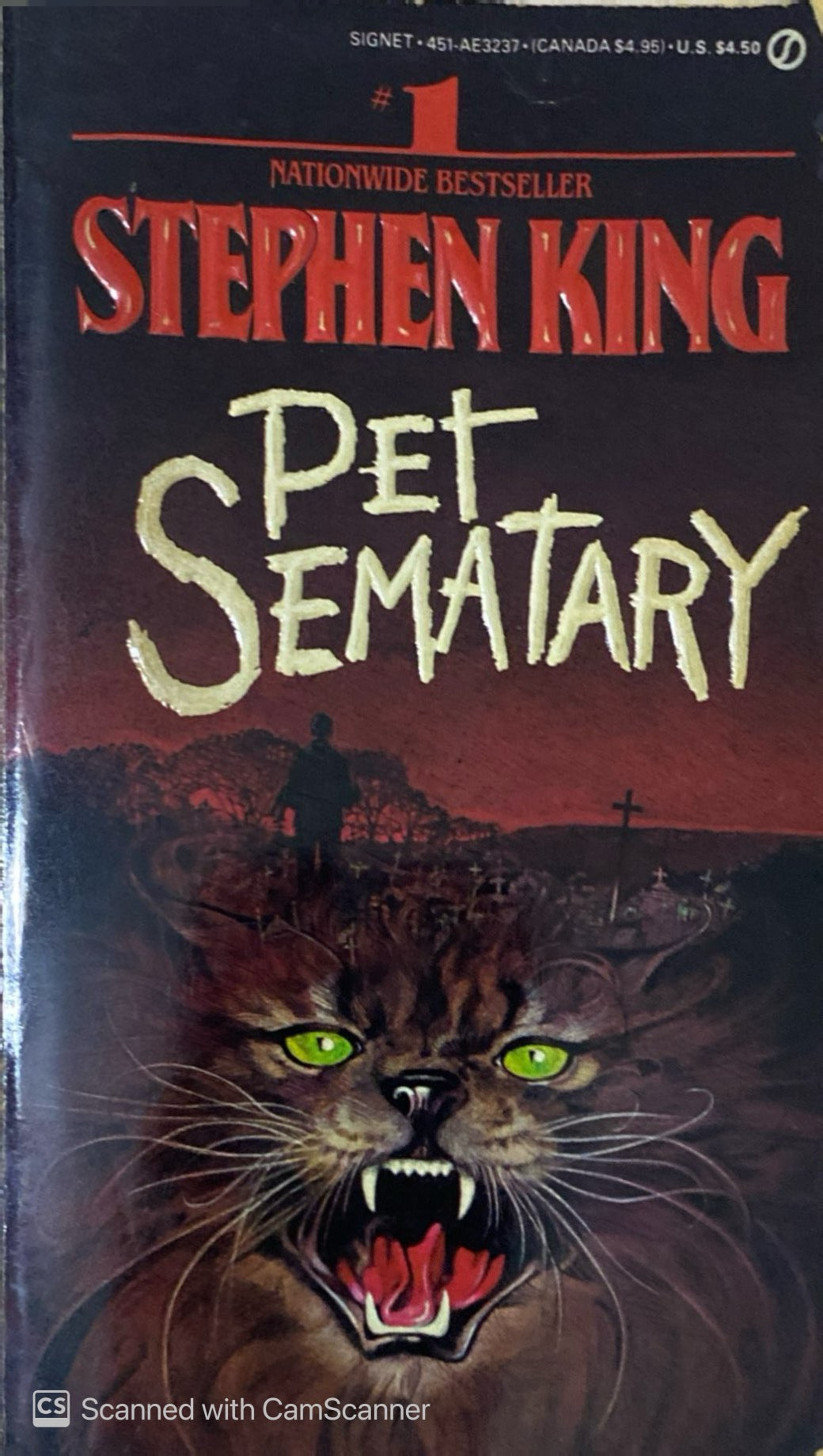 Libro Pet Sematary de Stephen King – Libros.ccs