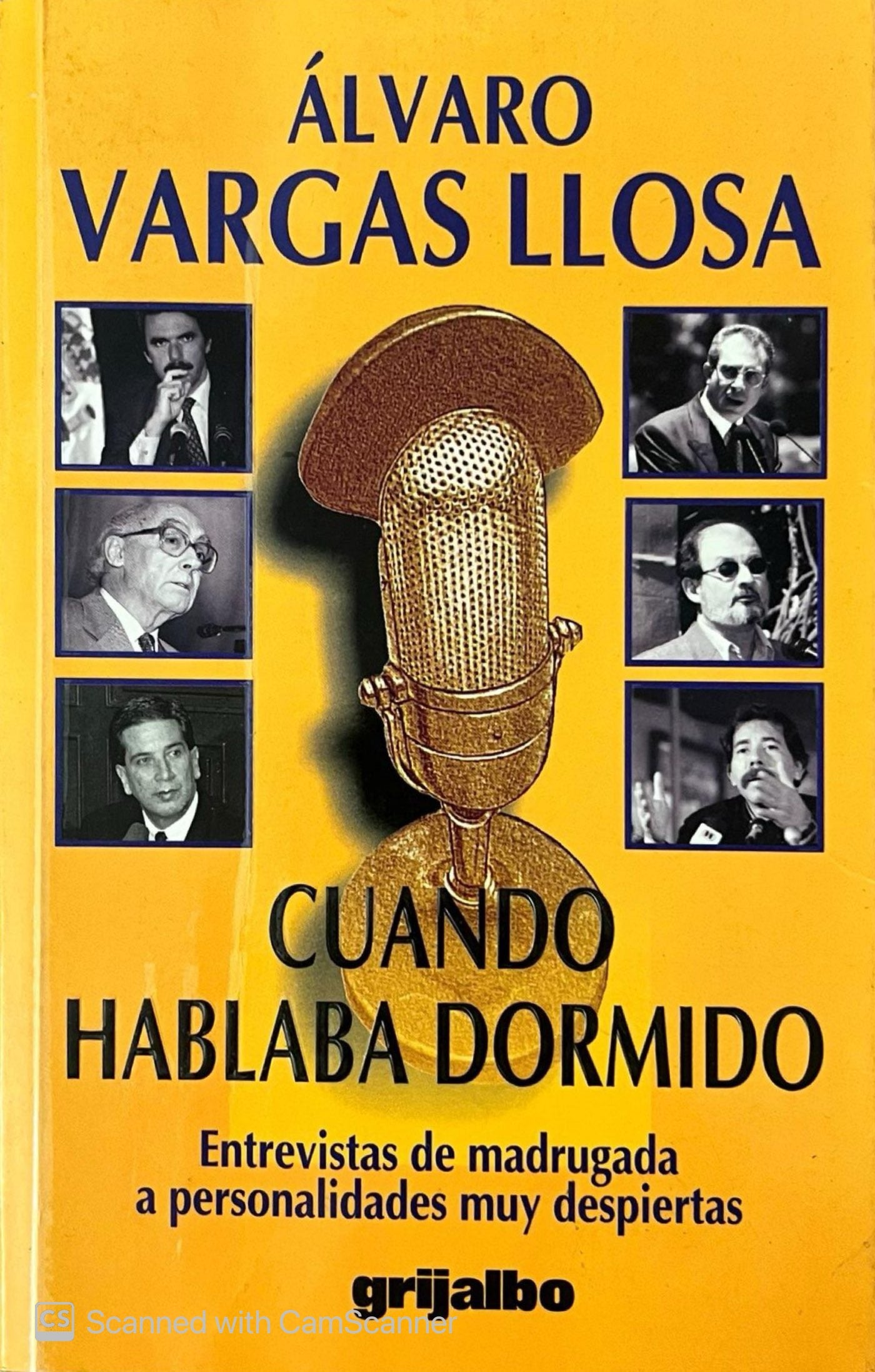 Libro Cuando hablaba dormido|Álvaro Vargas Llosa – Libros.ccs