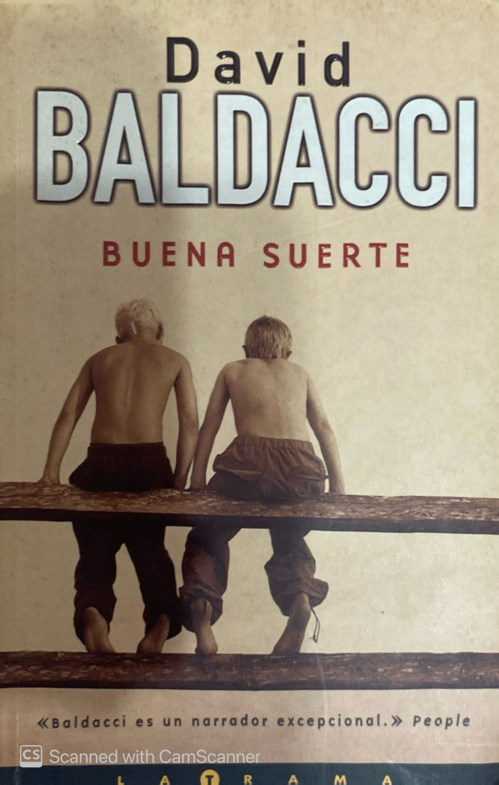 Libro Buena suerte de David Baldacci – Libros.ccs