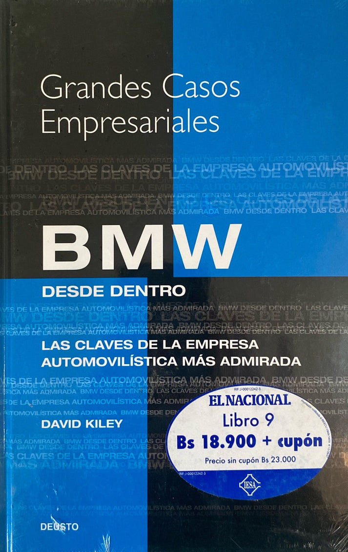 Libro Grandes Casos empresariales BMW |David Kiley – Libros.ccs