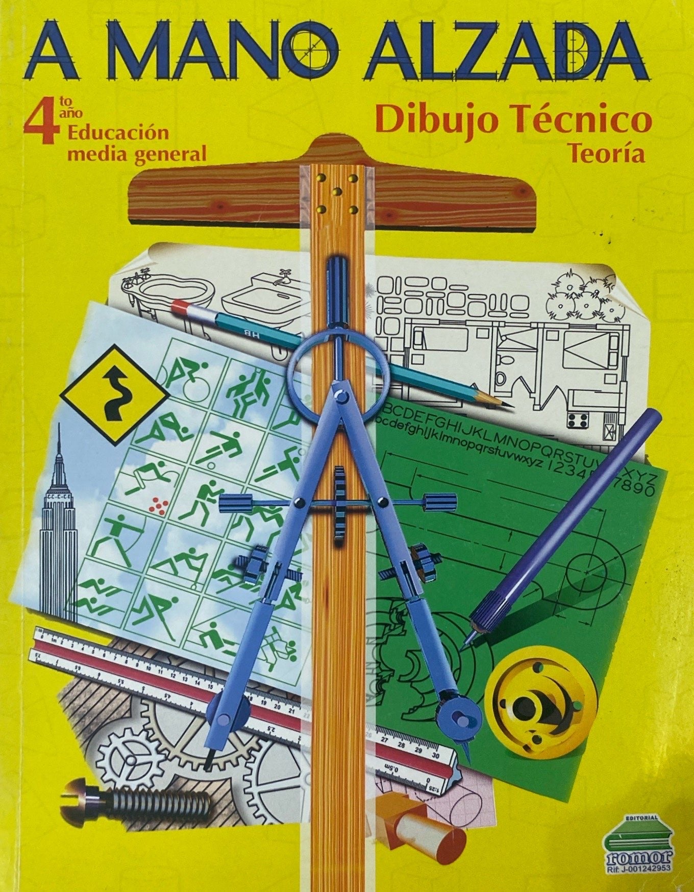 Libro A mano alzada 4to Año Editorial Romor – Libros.ccs