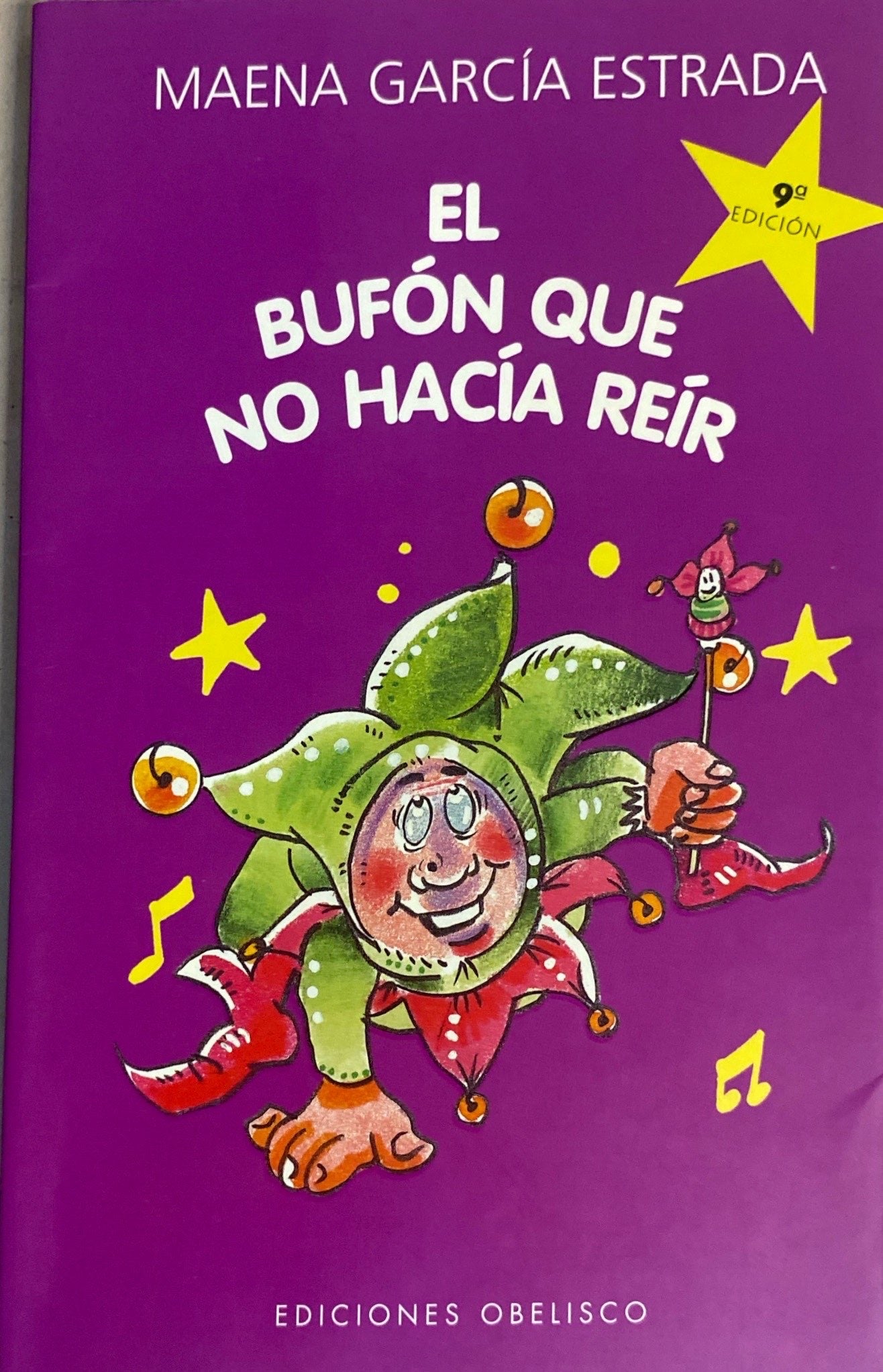Libro El bufón que no hacía reir de Maena García Estrada – Libros.ccs