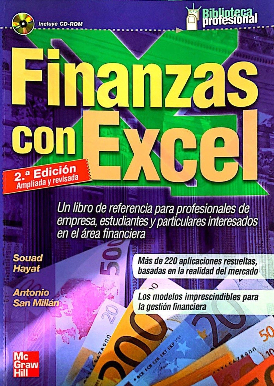 Libro Finanzas con Excel de Souad Hayat y Antonio San Millán – Libros.ccs