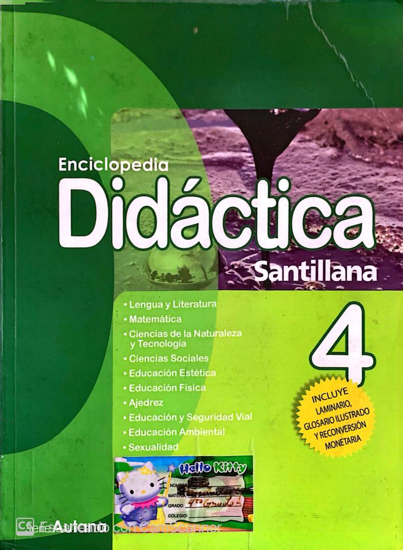 Libro Enciclopedia Didáctica santillana 4to grado – Libros.ccs